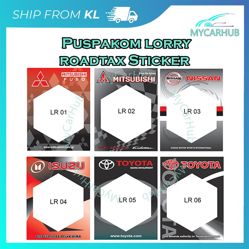 Puspakom Sticker Lorry Roadtax Sticker Mitsubishi Fuso Nissa - TikTok ...