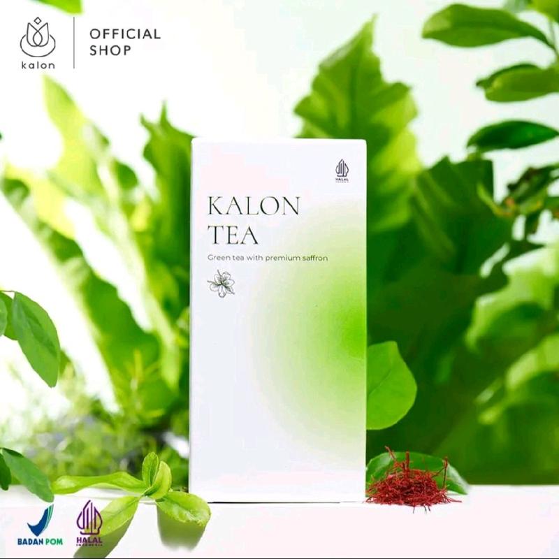 Teh Kalon[TT] Twin Package 2 Box Kalon Teh Hijau Premium Saffron BPOM ...