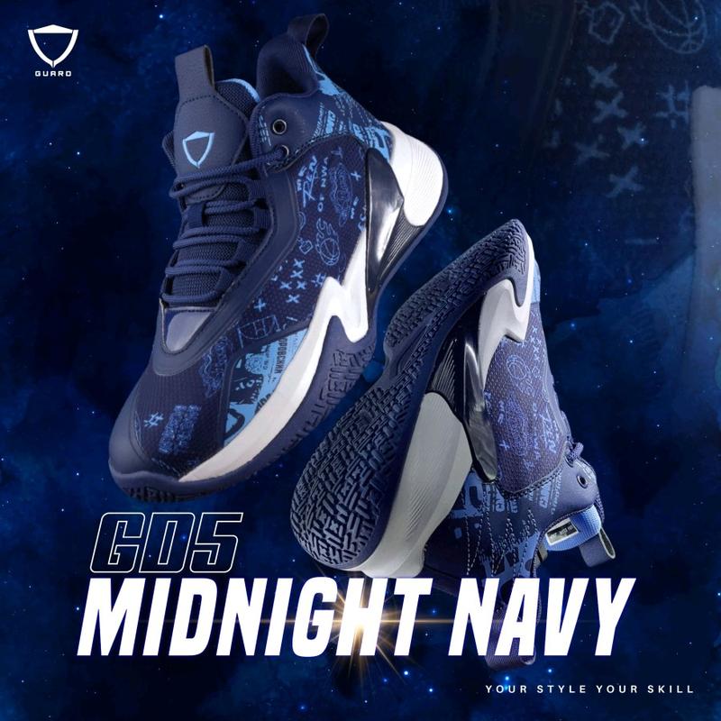 Sepatu Basket Guard Gd5 Midnight Navy - Shop | Tokopedia