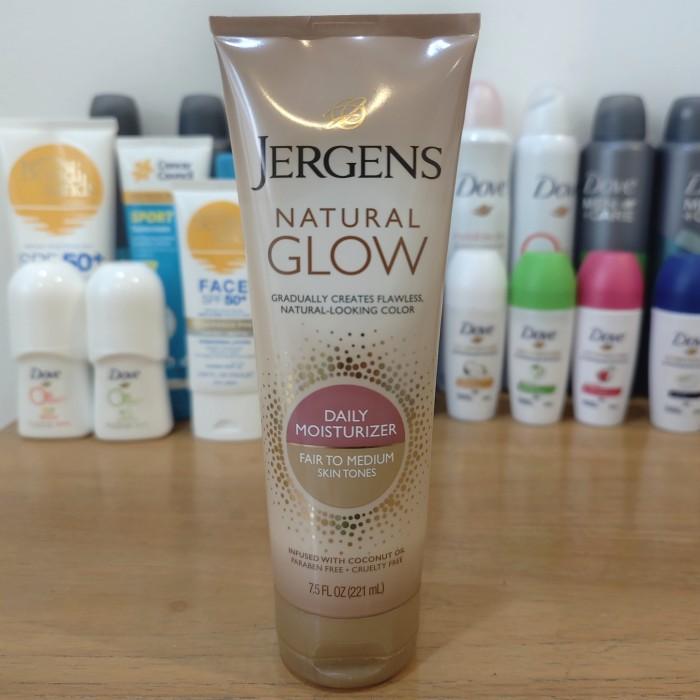 Jual (Terbaru) JERGENS NATURAL GLOW DAILY / +FIRMING DAILY MOISTURIZER ...
