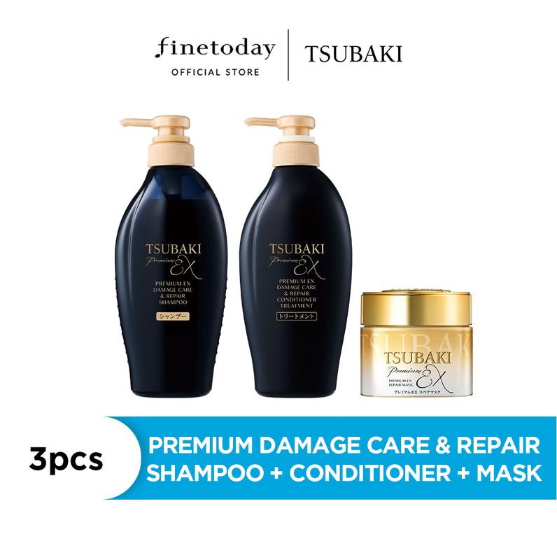 TSUBAKI Premium Ex Damage Care & Repair Shampoo, Conditioner - TikTok ...