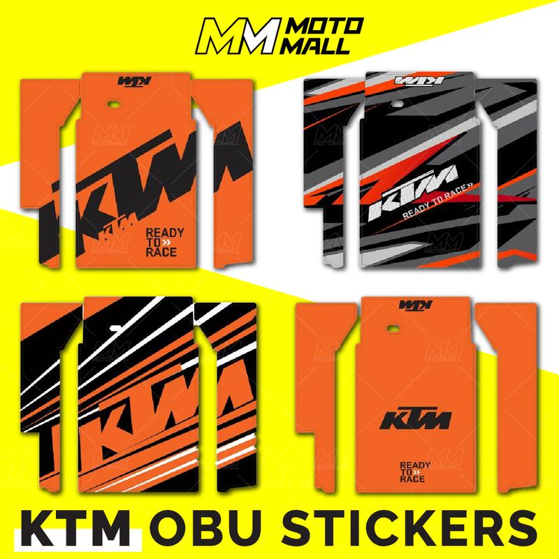 OBU Sticker KTM Decal Vinyl Skin Wrap for Motorcycle - TikTok Shop ...