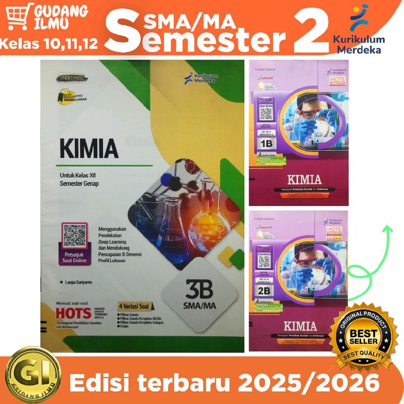 buku LKS SMA / MA Kelas 10 11 12 Semester 2 Kurikulum merdeka l zamrud ...