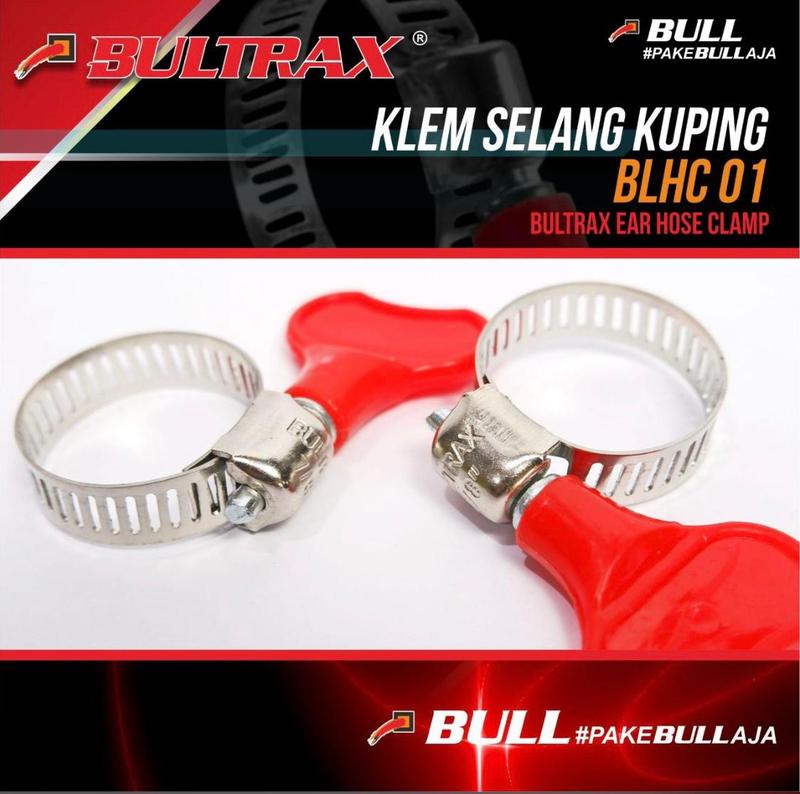 (PAKET isi 5 pcs) Klem Selang Stainless KUPINGAN BULL Hose Clamp - Shop ...