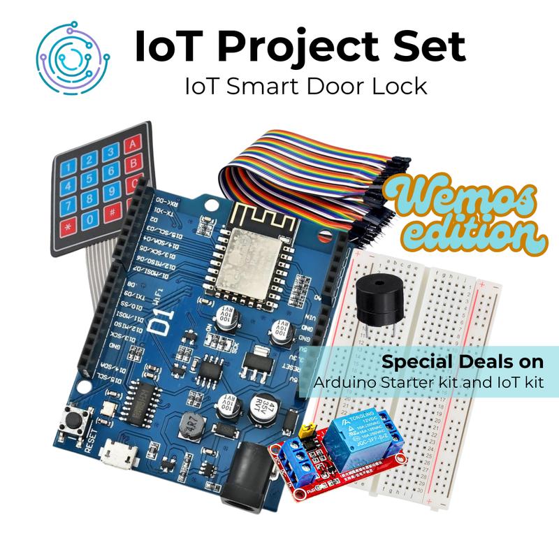 Wemos Smart Door Lock DIY Kit - TikTok Shop Malaysia