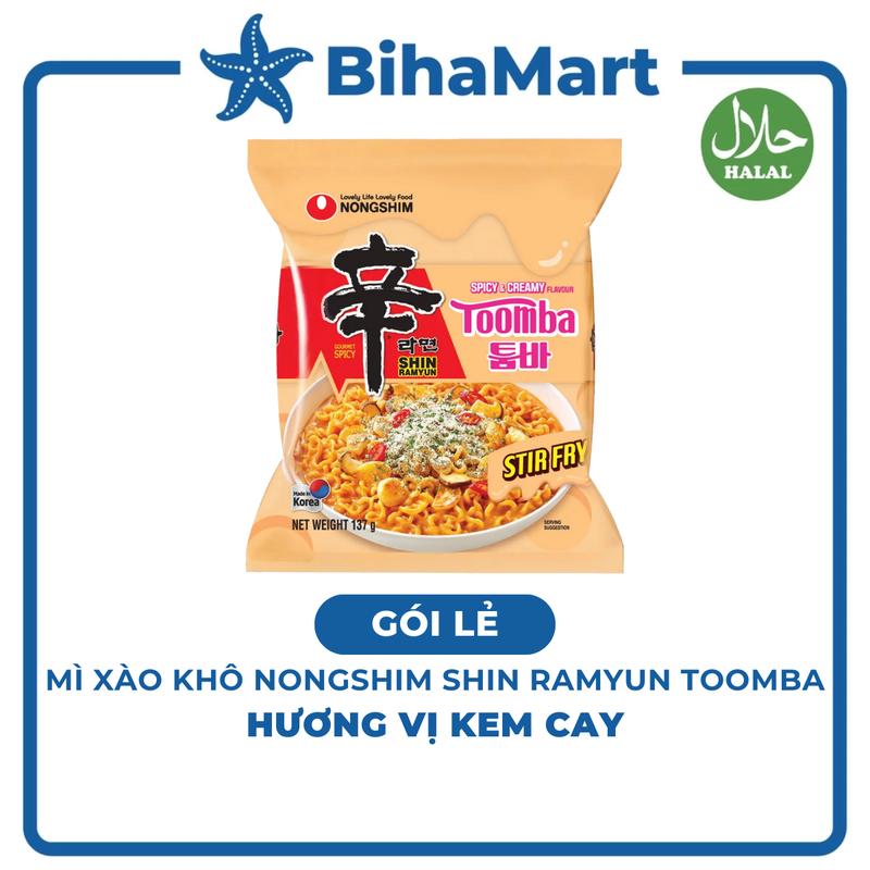 [GÓI LẺ] - NONGSHIM - Mì xào khô Shin Ramyun hương vị Toomba - TikTok ...