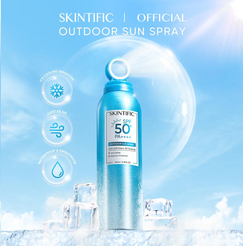 Flash Deal SKINTIFIC Outdoor Sun Spray Sunscreen Mist SPF50 PA ...