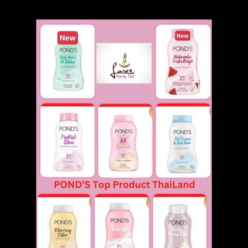 Pond's powder translucent Ori Thai 50g - TikTok Shop Malaysia