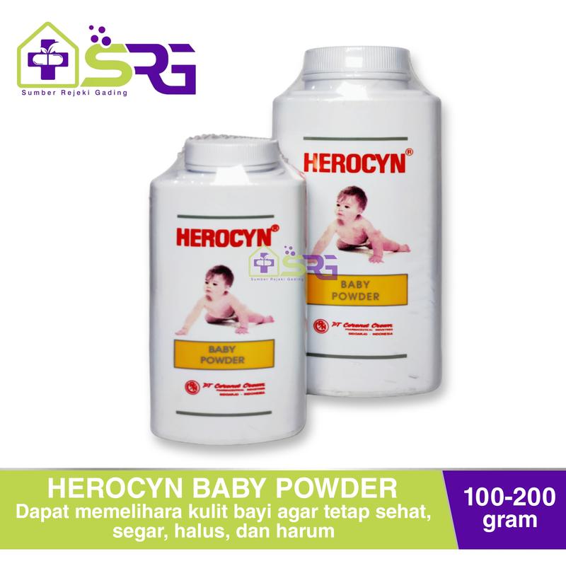 Bedak Herocyn Baby - Bedak Gatal untuk Kulit, Biang Keringat - Shop ...