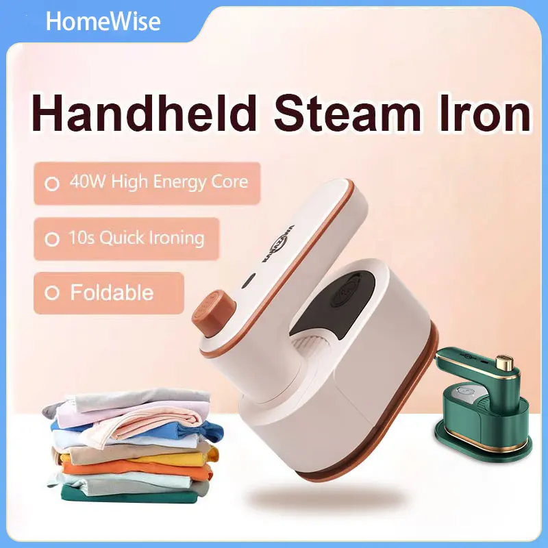 Mini Steam Iron Foldable Professional Handheld Mini Portable Clothes ...