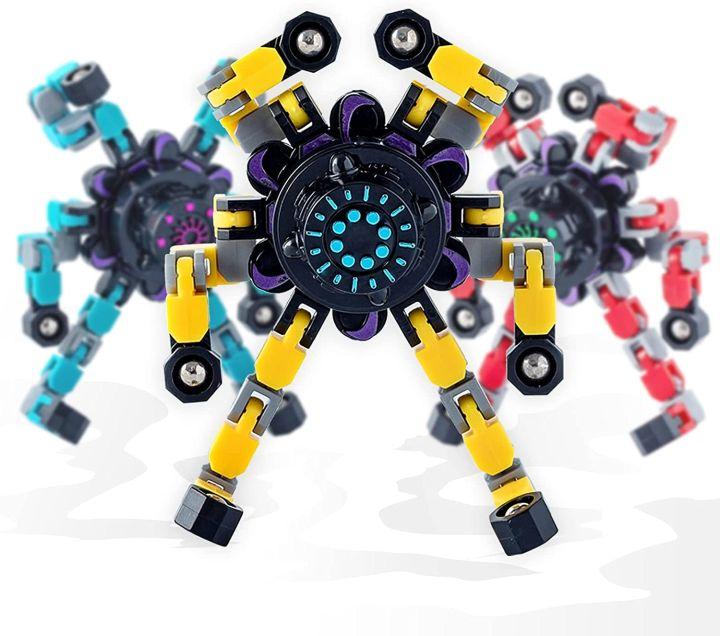 Mainan Edukasi Anak Kreatif New Finger Fingertip Spinner Gyro Fidget ...