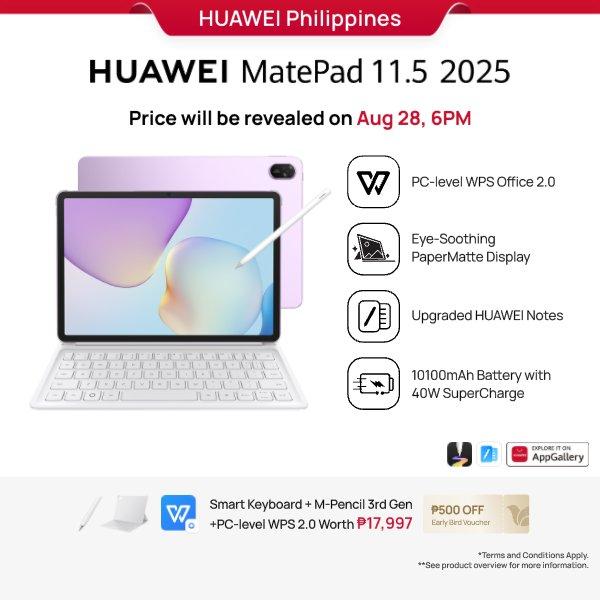 HUAWEI MatePad 11.5 2025 | Tablet | PC-level WPS Office 2.0 - TikTok ...