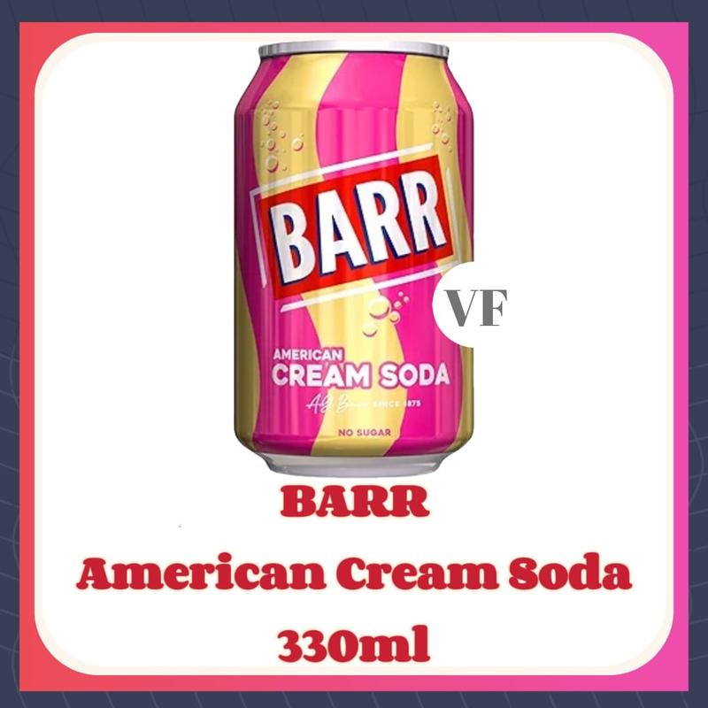 Barr American Cream Soda 330ml - TikTok Shop Singapore