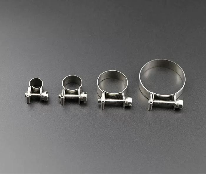 Jual KLEM MINI HOSE CLAMPS 8MM - 26MM / KLEM SELANG AIR / KOMPRESOR ...