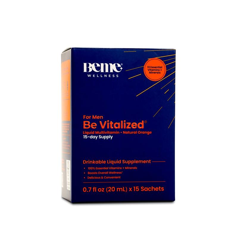 BeMe Be Vitalized Liquid Multivitamin for Men - Daily Liquid - TikTok ...
