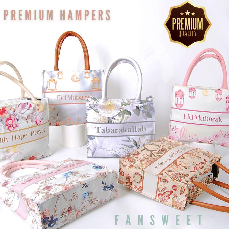 Tas Tote Bag Hampers Full Printing Lebaran Idul Fitri Eid Mubarak ...