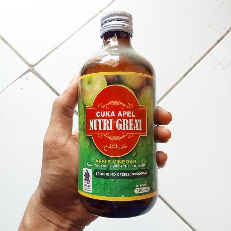 Cuka Apel Nutri Great 300 ml ORIGINAL - Shop | Tokopedia