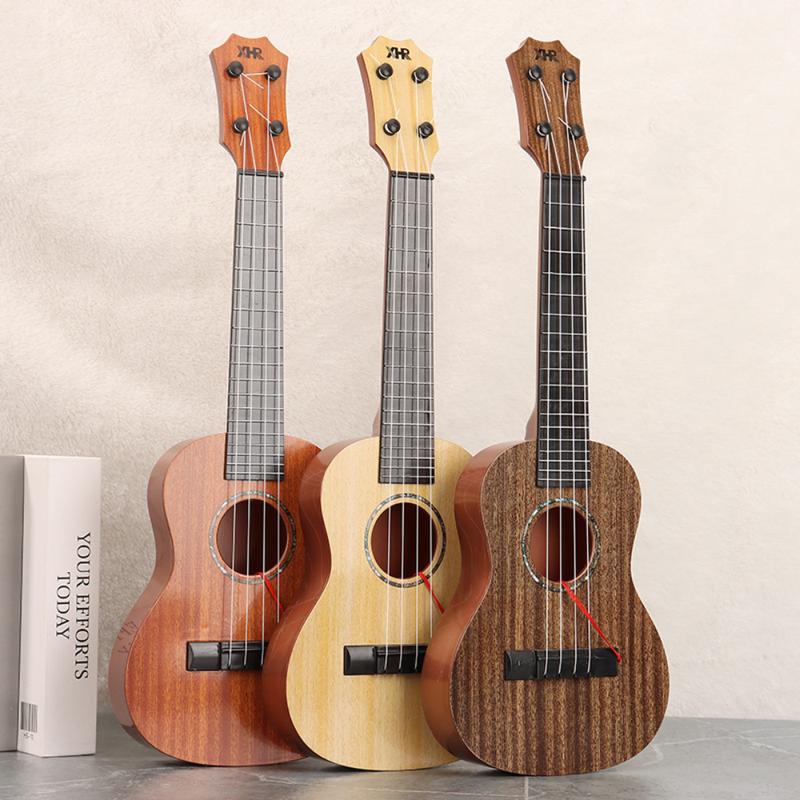 Mainan Alat Muzik Ukulele, Comel, 4 Tali, Tombol Tali Boleh Laras ...