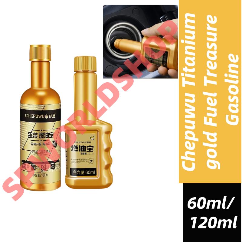 READY STOCK!!! Chepuwu Titanium gold Fuel Treasure Gasoline 60ml/120ml ...