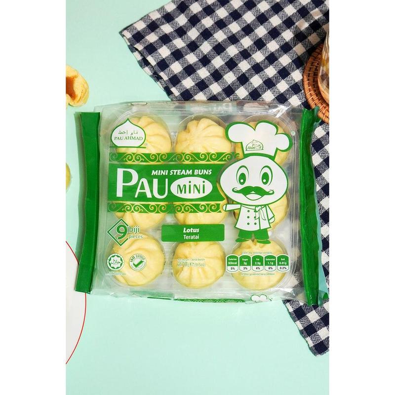 Pau Ahmad Mini Pau 30gm - Lotus (9 Pcs / 9 Biji) - TikTok Shop Malaysia