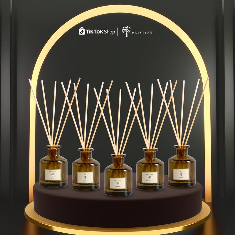 Pristine Garden Reed Diffuser 5-Pack Bundle - 50ml | Garden Fragrance ...
