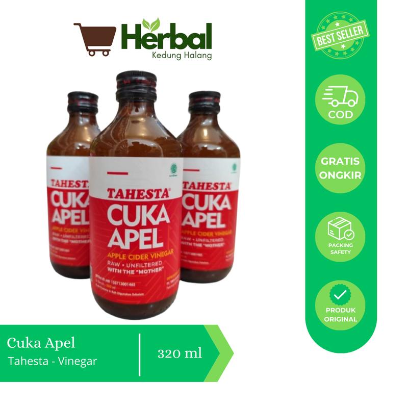 Cuka Apel Tahesta - Apple Cider Vinegar 320 ml - Shop | Tokopedia