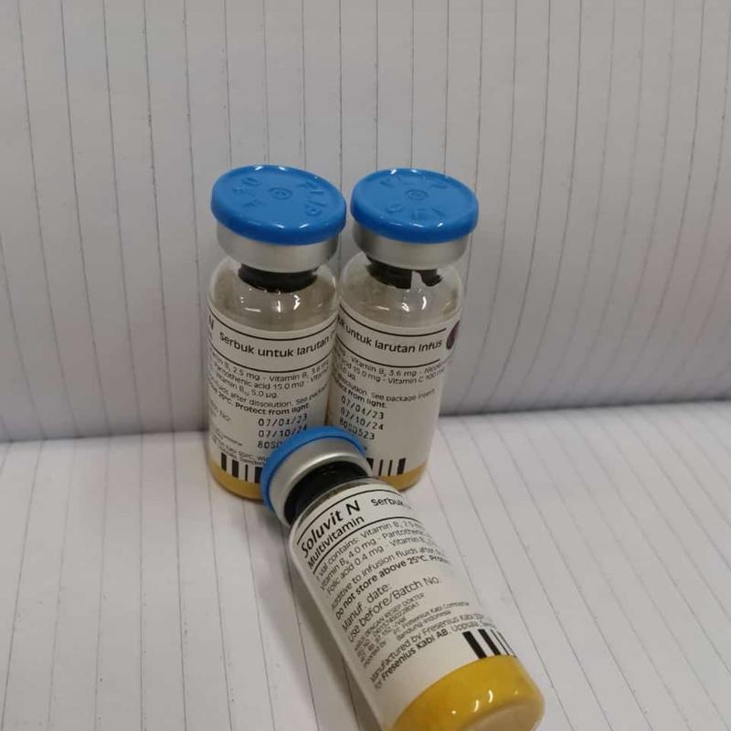 MULTIVITAMIN SOLUVIT N PER VIAL - Shop | Tokopedia