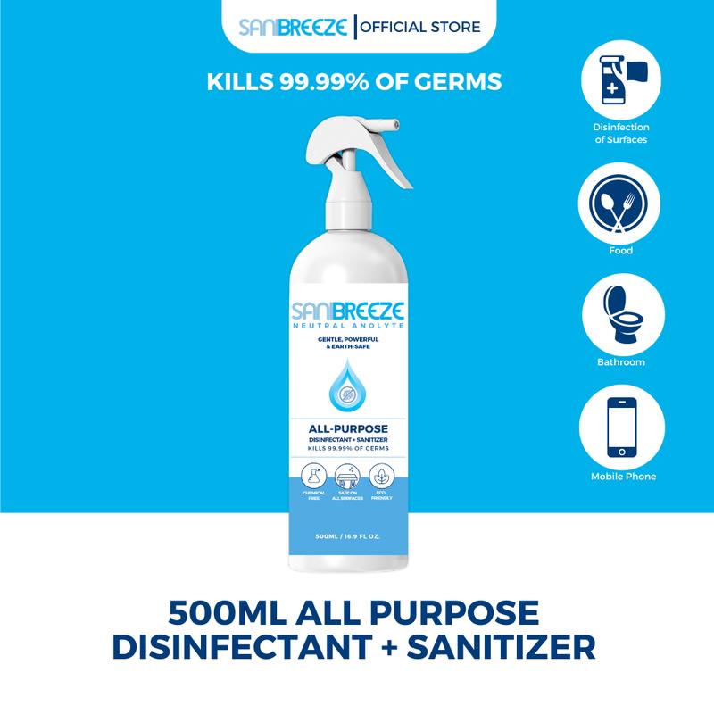 Sanibreeze 500mL Hand & Body Hypochlorous Acid Sanitizer - TikTok Shop ...