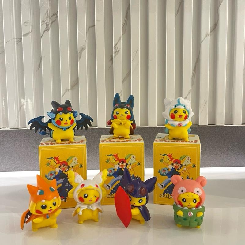 Mainan Karakter Mini Figures Pokemon Pikachu Cosplay Blind Box - Shop ...