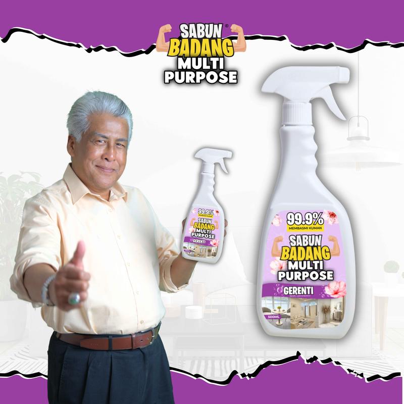 SABUN BADANG MULTIPURPOSE SPRAY - WANGI | BERSIH MACAM BARU - TikTok ...