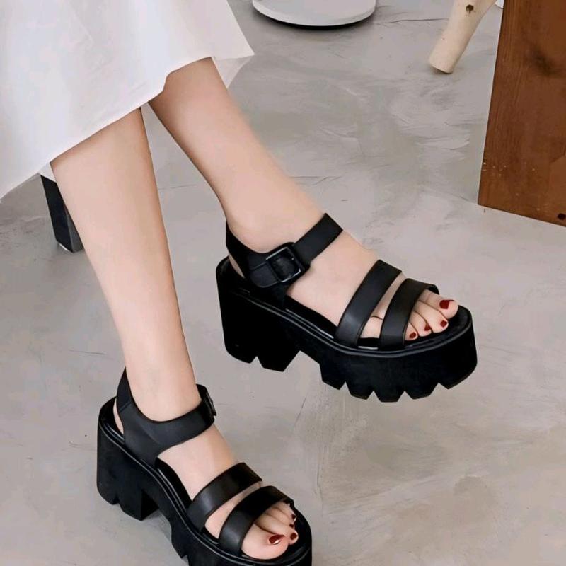 cantik 1 sandal remaja wanita hig heels - Shop | Tokopedia