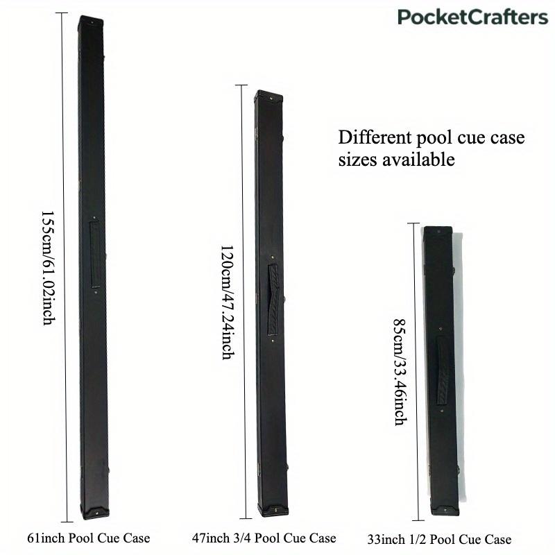 Professional Leather Cue Box for Snooker Cue & Pool Cue, 85cm/120cm ...