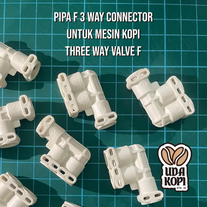 Pipa F 3 way connector untuk Mesin Kopi three way valve F + pin - Shop ...