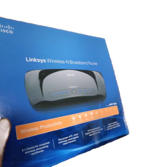 Jual Cisco Linksys Wirelless-N Broadband Router WRT160N - Kab. Lebak ...