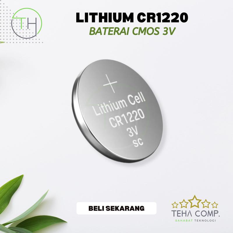 Baterai CMOS CR2032 CR1220 LR41 Batere Komputer PC Laptop Kalkulator ...