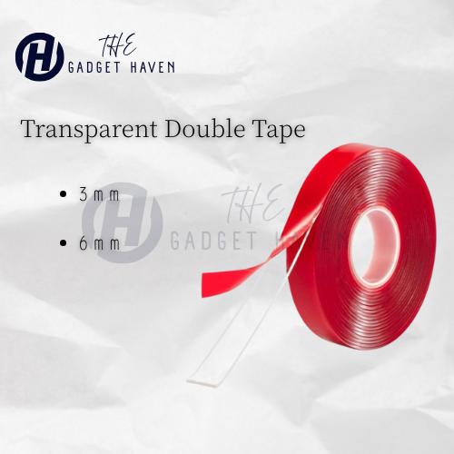 THE GADGET HAVEN TRANSPARENT DOUBLE TAPE - TikTok Shop Malaysia