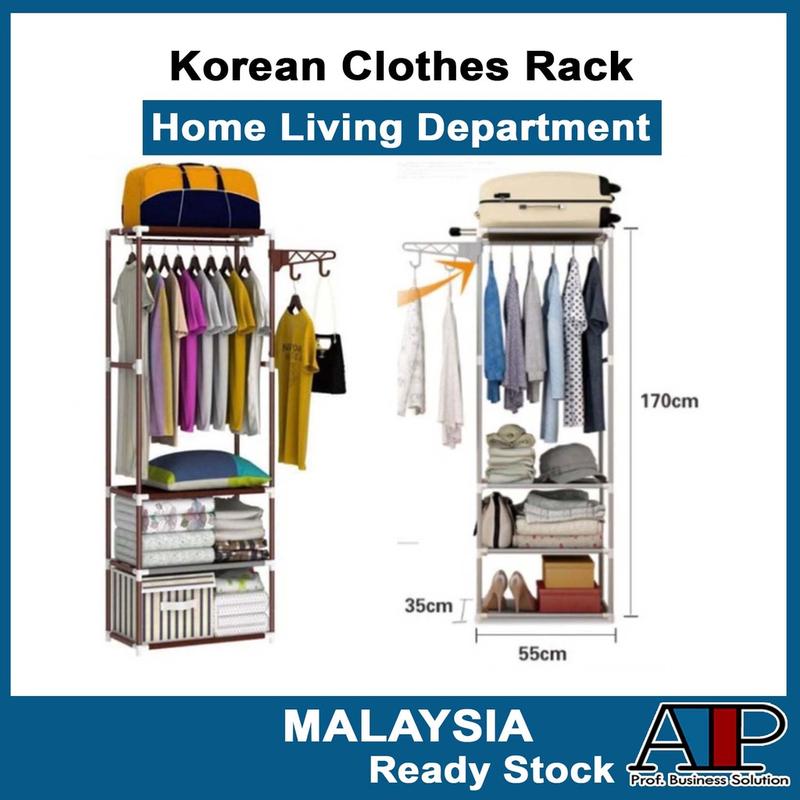 Simple Elegant Design Korean Multipurpose Cloth Organizer Rack - TikTok ...