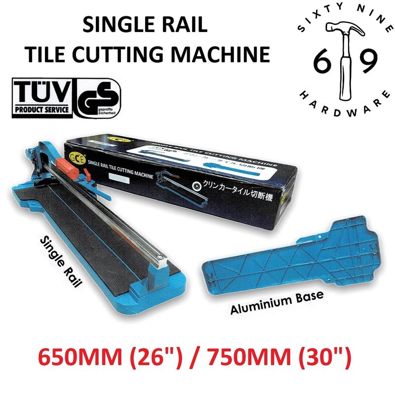 SINGLE RAIL TILE CUTTING MACHINE / MOZAIC CUTTER / POTONG LANTAI ...
