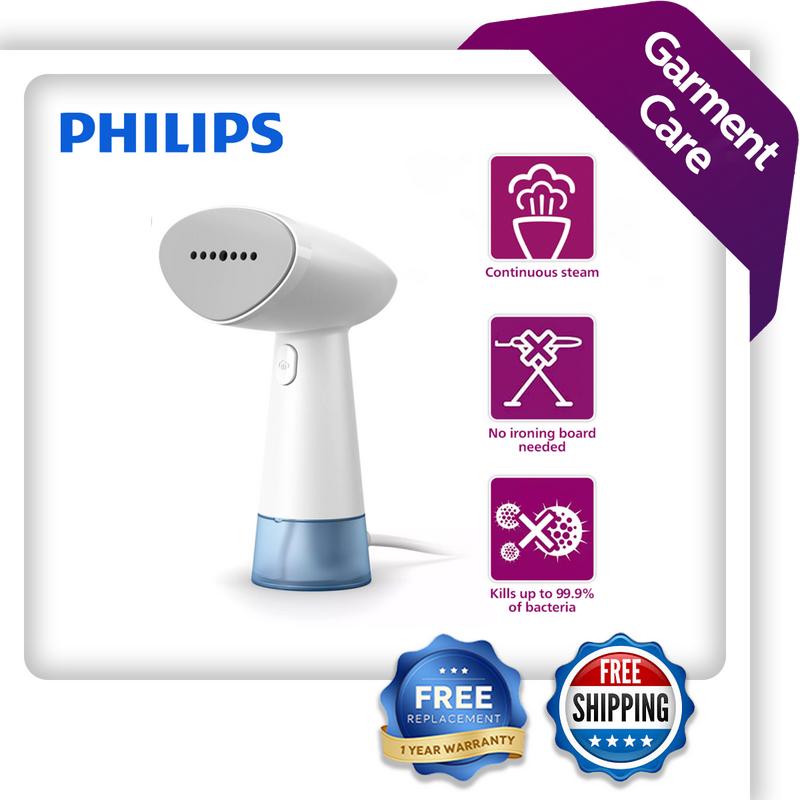 PHILIPS Handheld Iron Garment Steamer STH1000/10 Compact Travel ...