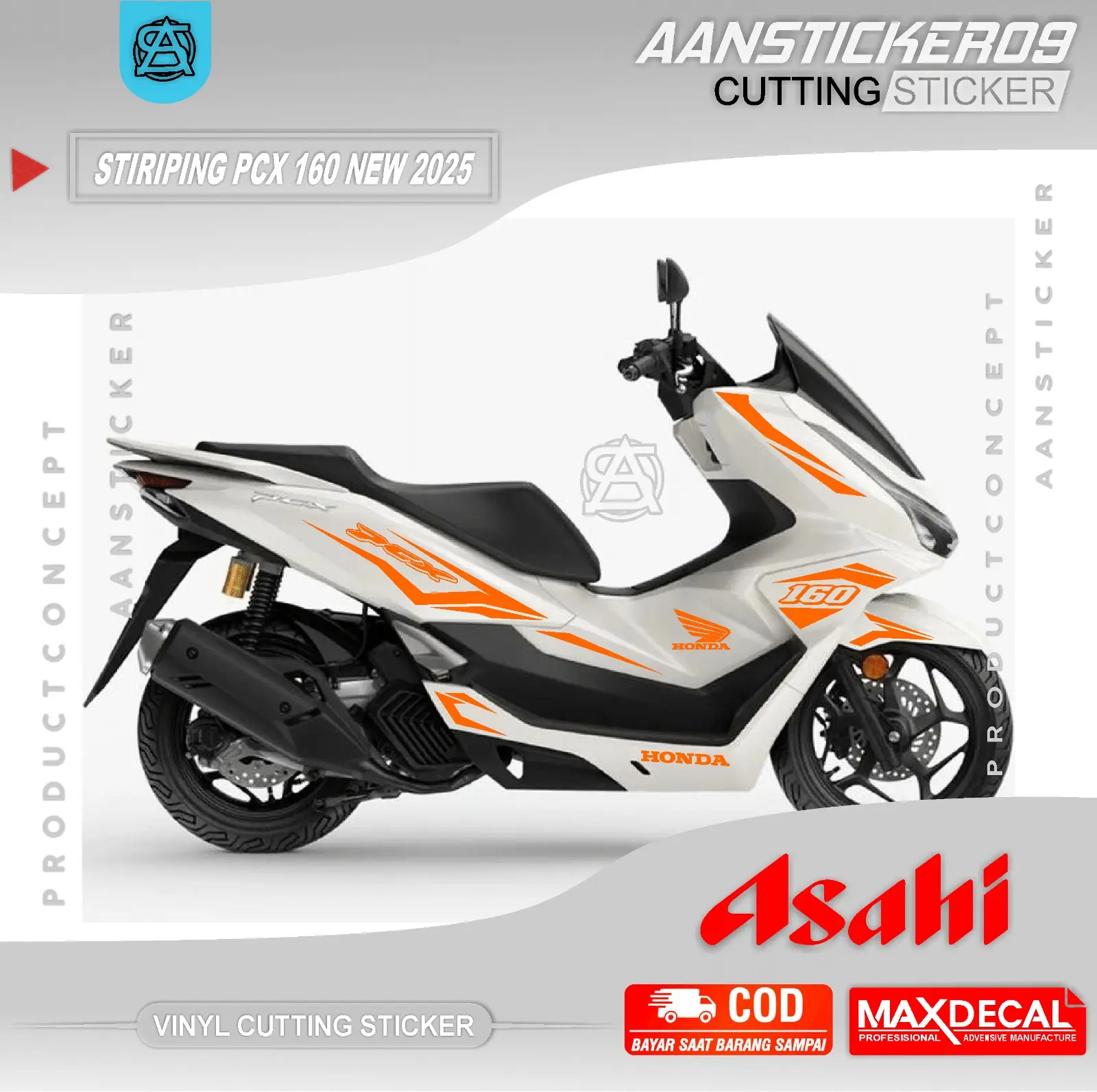 striping motor pcx 160 2025 vol 7 - striping variasi pcx 160 new 2025 ...