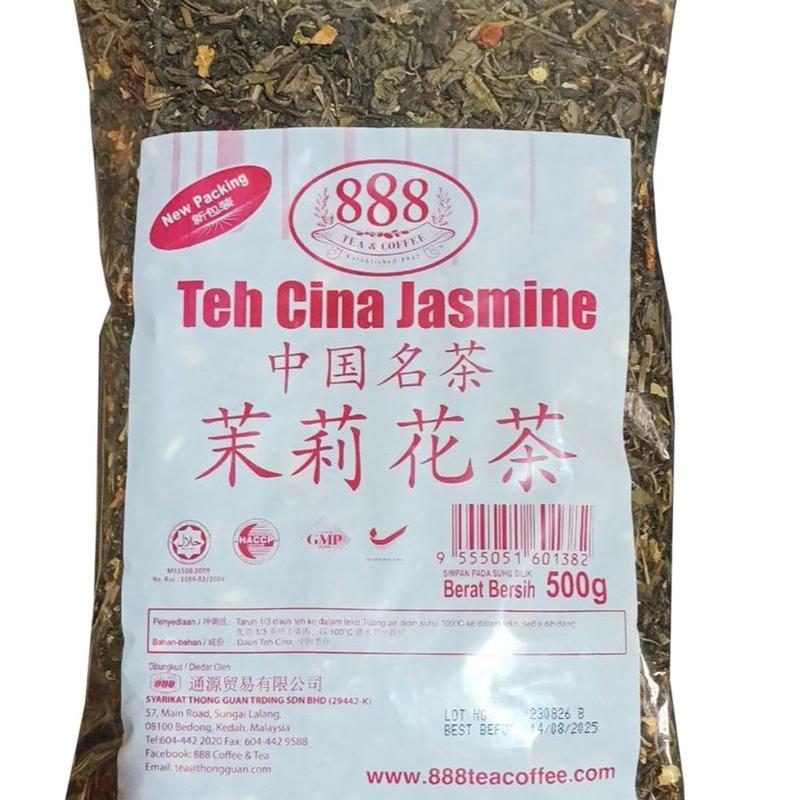 888 - Tea Cina - Jasmin Tea -500g - TikTok Shop Malaysia