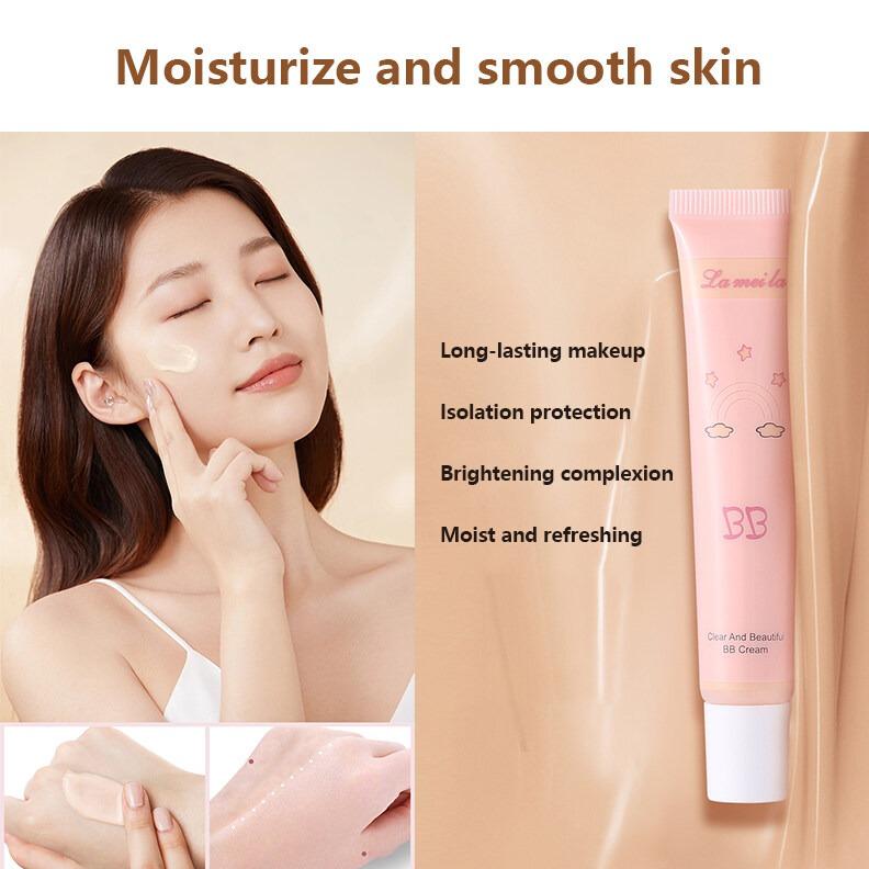Lameila BB Cream, Full-Coverage Foundation&Concealer, Color Correcting ...