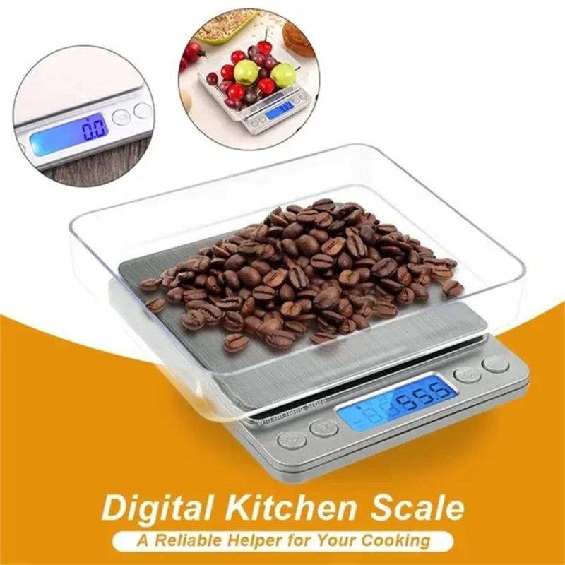 3KG / 0.1g Kitchen Scale Portable Digital Baking Bake Bakery Food Diet ...