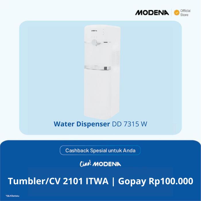 Promo Modena DD 7315 W Dispenser Air Galon Bawah Self Cleaning Water ...