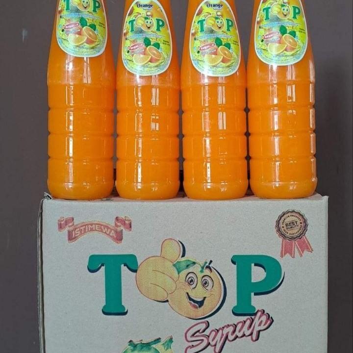 SIRUP TOP ORANGE SQUASH TERBAIK 630 ML - Shop | Tokopedia