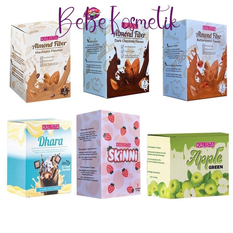 KALISTA Burn Ice Tea Almond Skinni Apple Green Dhara Dark Chocolate ...