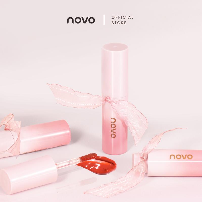 NOVO Hydrating Ribbon Lip Glasting Lip Gloss Non Sticky Lightweight ...