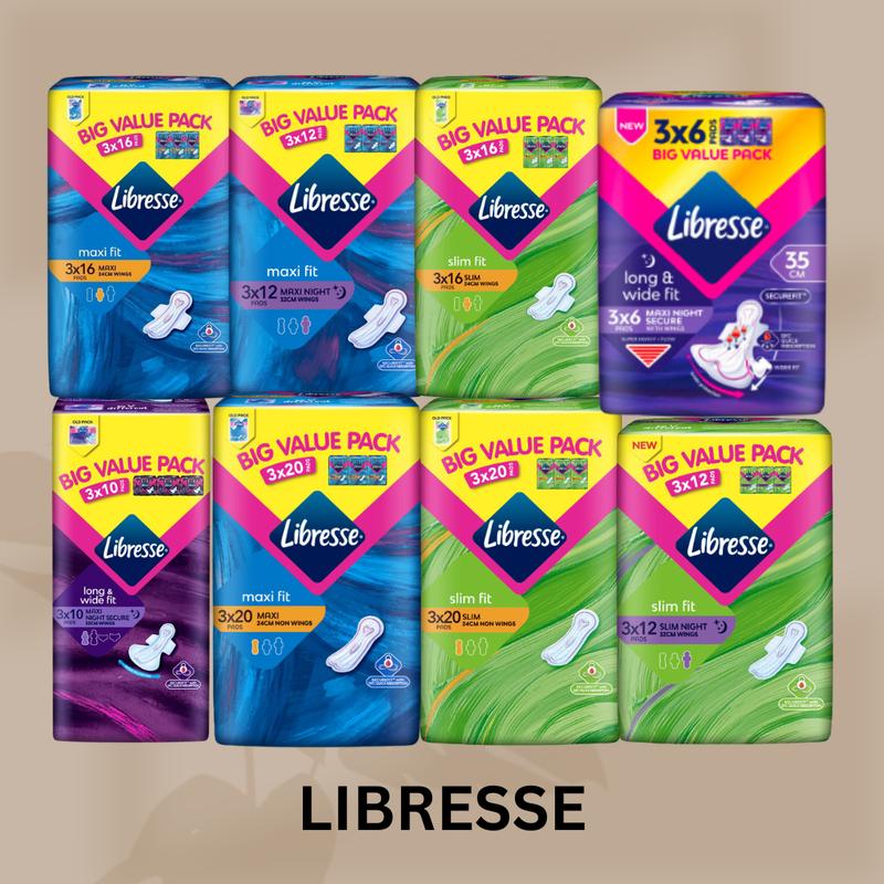 Libresse Big Value Pack Maxi Fit Pads Feminine - TikTok Shop Malaysia