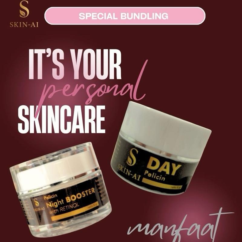 SKIN-AI SALEP PELICIN EXTRA PREMIUM GLOWING+ DAY PELICIN SPF 25 - Shop ...