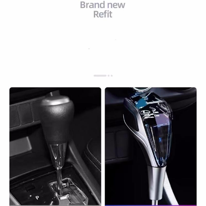 Car decoration Car Universal Crystal Handle Gear Shift Knob - TikTok ...